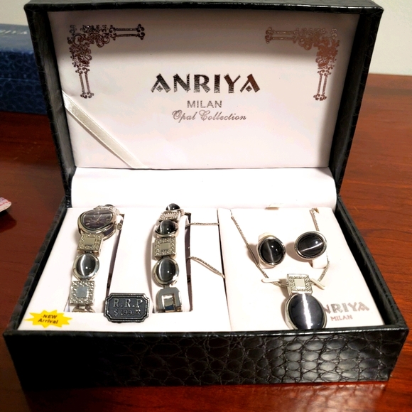 Anriya Milan | Jewelry | New Anriya Milan Opal Collection Set | Poshmark